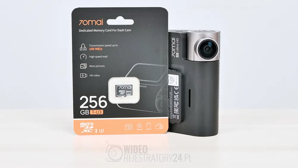 Karta pamięci 70mai microSD 256GB | Wideorejestratory24.pl